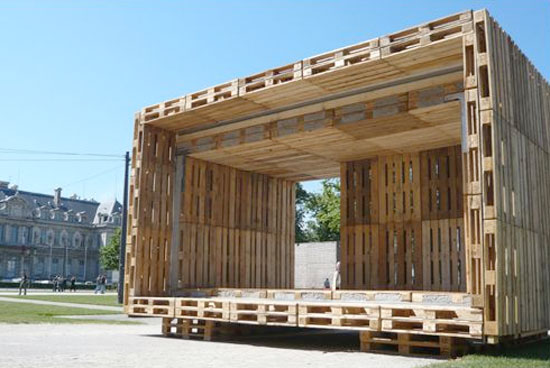 bandiagaraDESIGN: more and more pallets #architecture