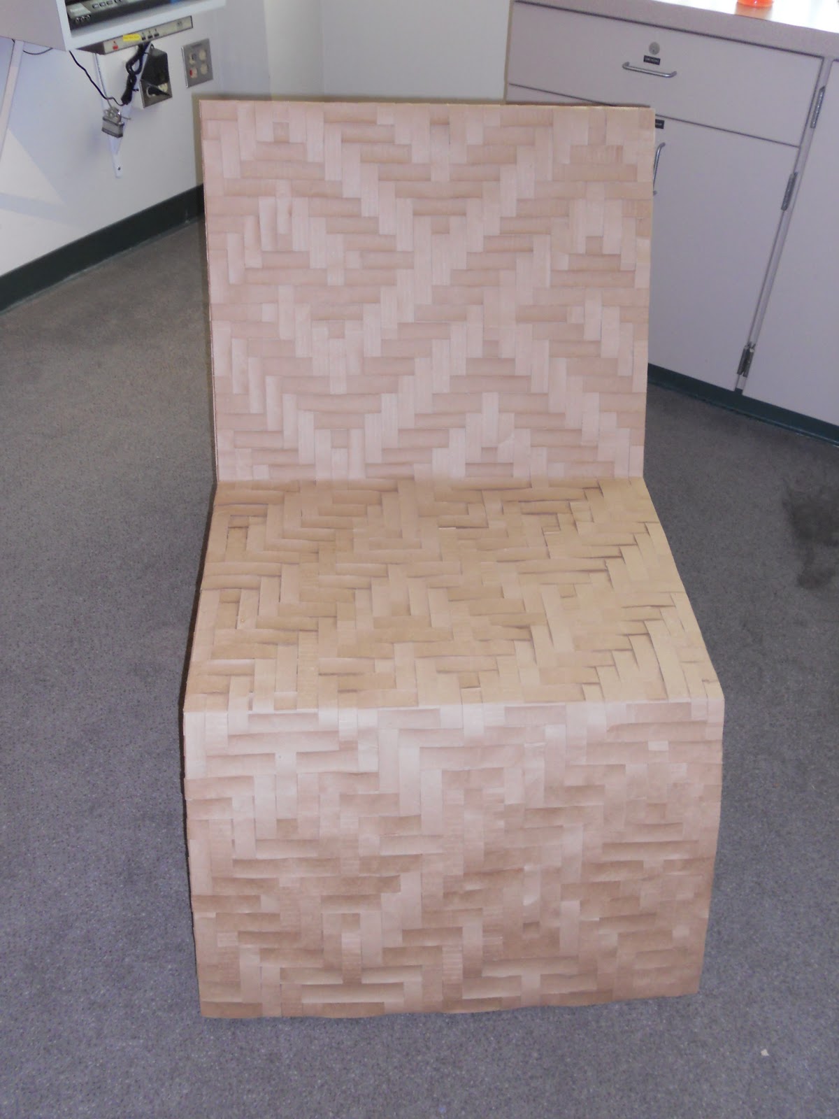 Create and Design: cardboard chair