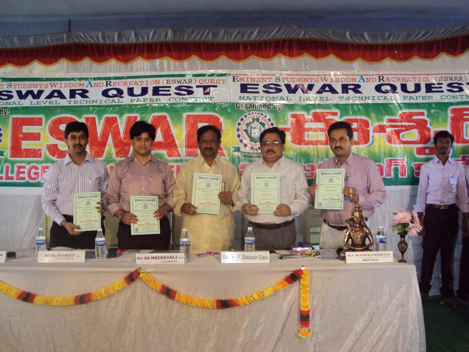Eswar College of Engineering Blog: ESWAR QUEST 2011