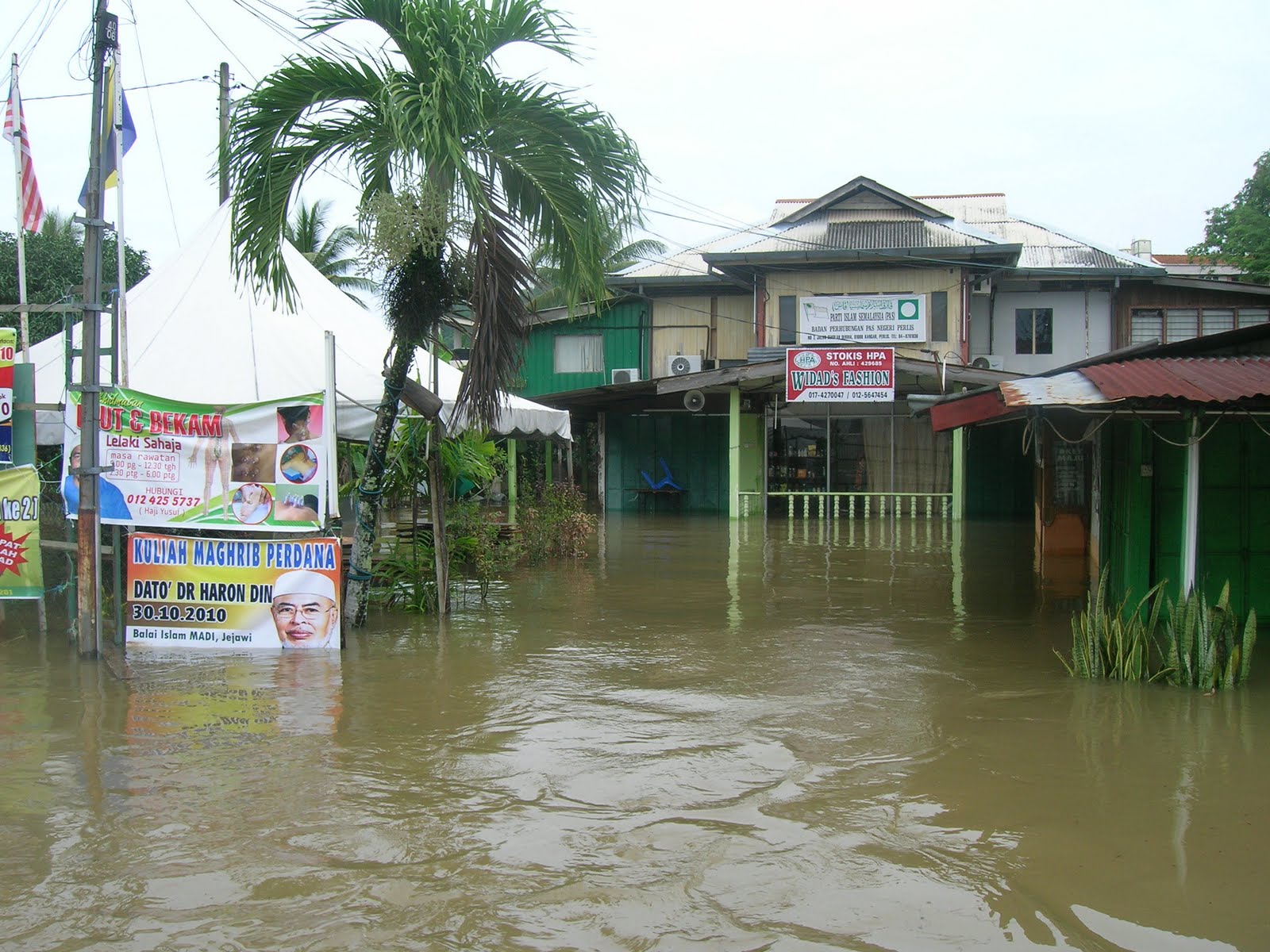 PAS Kawasan Padang Besar: Banjir di Perlis