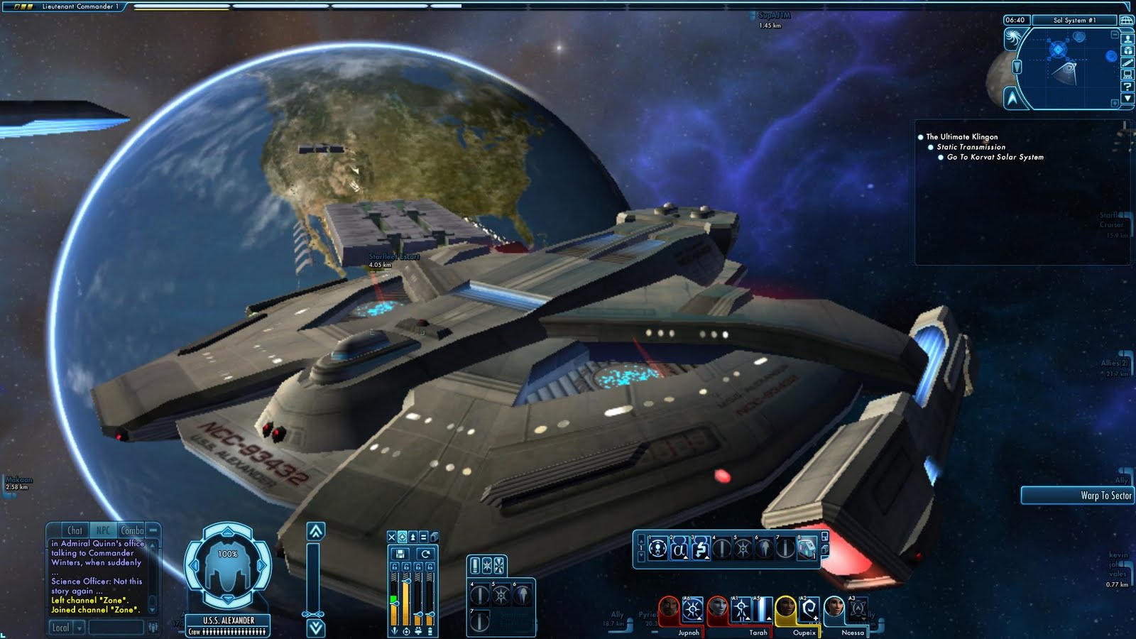 My adventures in Star trek online: SHIPS