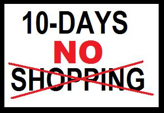 Shoestring Beauty: 10 Day No Shopping