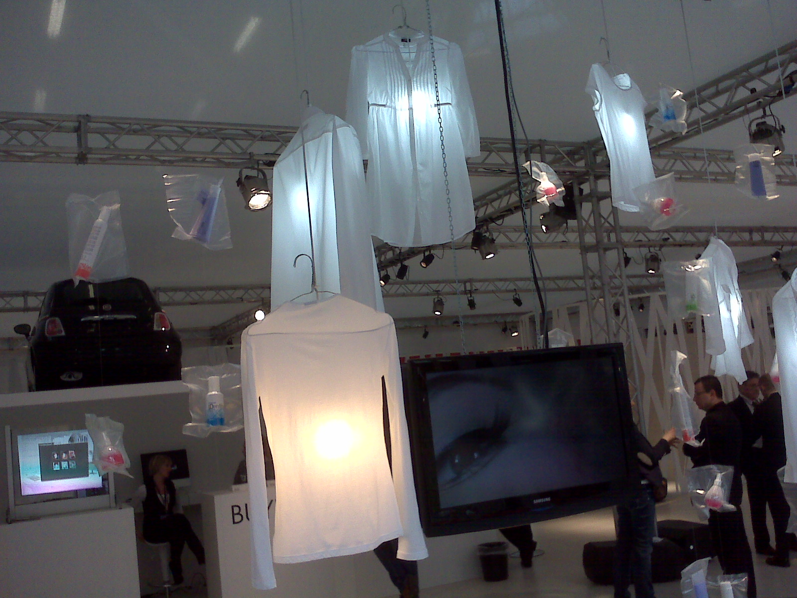 I Spy...with a visual merchandising eye!: Light the way - clothing as ...