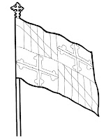 Coloring & Activity Pages: Maryland Flag