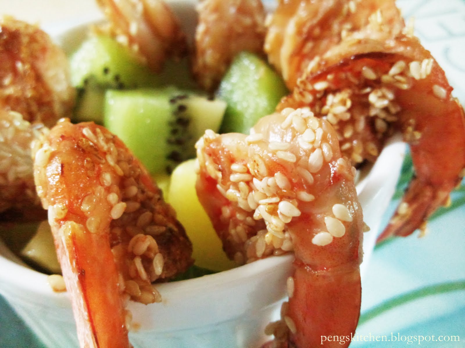 Peng's Kitchen: Pan-fried Sesame Prawn