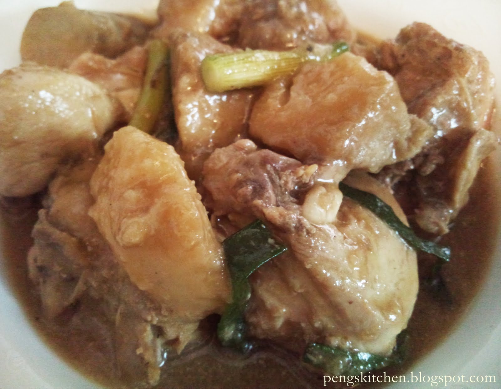 Peng's Kitchen: Braised Chicken with Yam