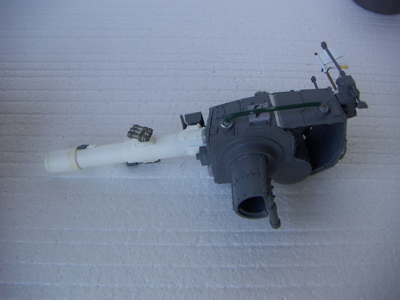 AddictedToStyrene: WH40K - Ork Battlewagon with KillKannon