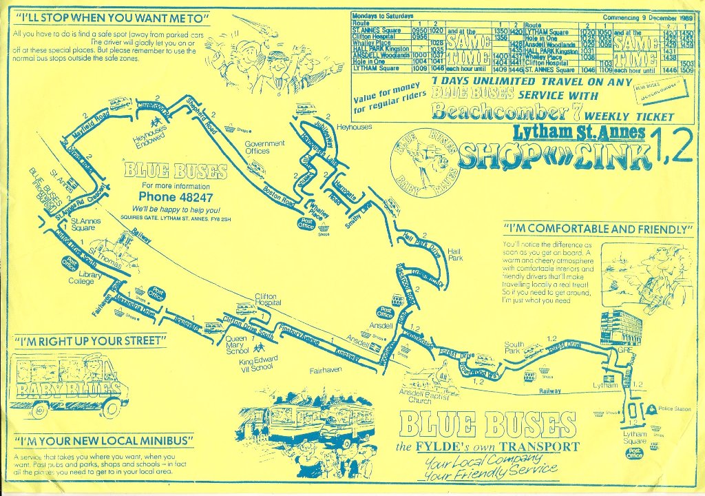 Fylde Bus Blog: A big hand for the St. Annes Handybus