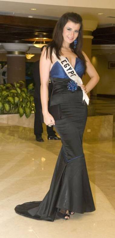 Glamour World - Golden Actresses of the World: Miss Egypt Yara Naoum