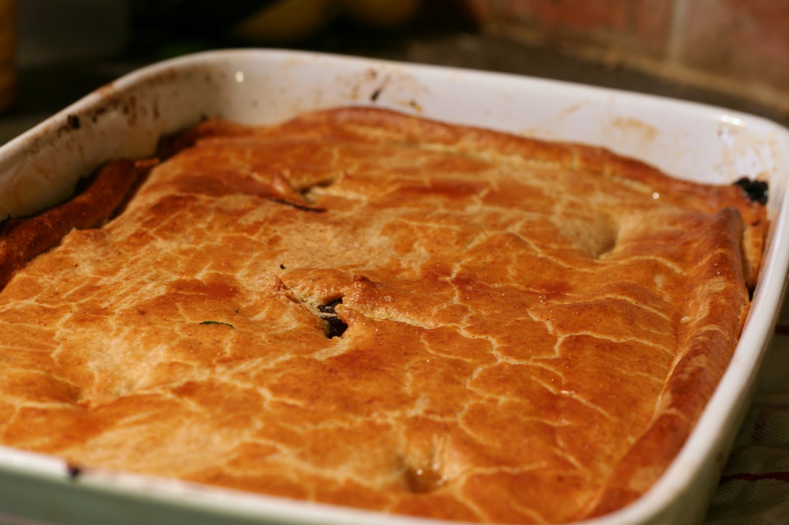 Antics of a cycling cook: In The Bag - Chicken and Chestnut Pie with ...