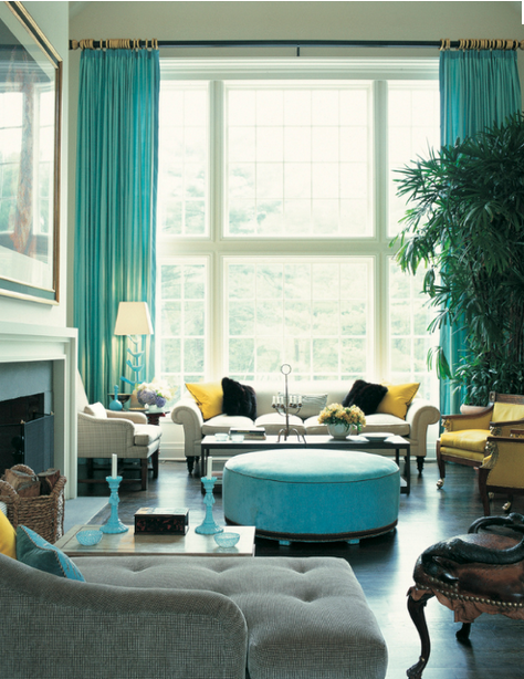 Amy Carman Design: Turquoise Rooms