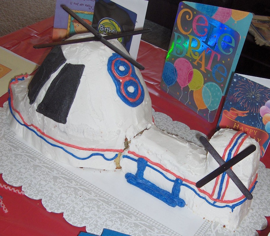 Helicopter Cake Tutorial - Afterthoughts
