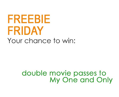 Freebie Friday: Win movie tickets to My One and Only | Grab Your Fork ...