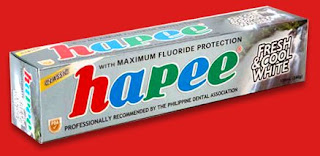 Pinoy Stories: "Hapee Toothpaste" - Philippine-Made, World Class: Pedro ...