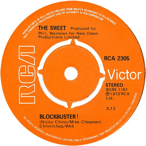 The Stardust Kid: Sweet: Tom Tom Turnaround (album track), New World ...