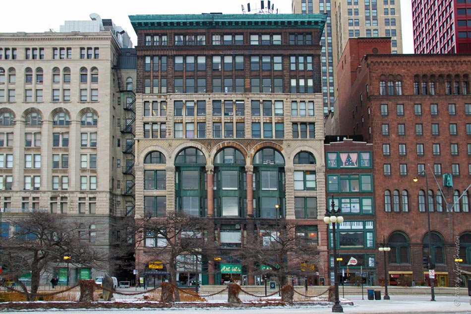 Chicago - Architecture & Cityscape: Fine Arts Building - II [Murals on ...