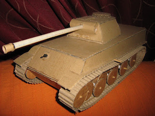 Cardboard Tank Factory: The Panzer V Panther