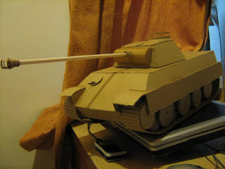 Cardboard Tank Factory: The Panzer V Panther!