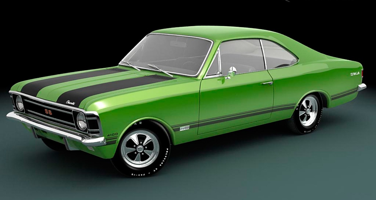 W.Lima Design: Clássico do mês (Janeiro): Chevrolet Opala SS