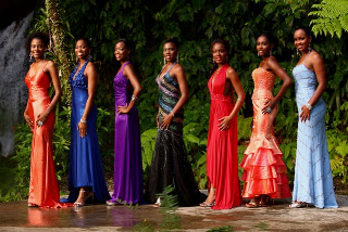 The Miss Dominica Beauty Pageant Contestants 2011 - Caribbean ...