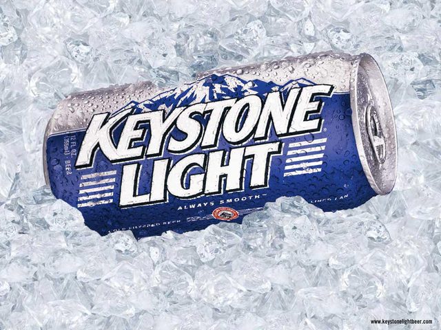 Cheap beer: keystone