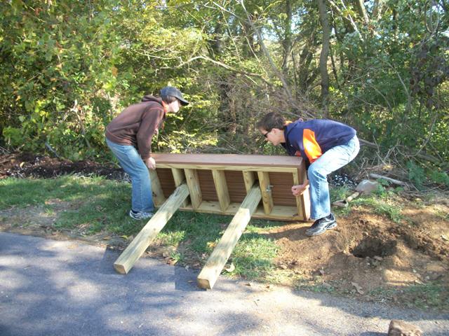 The FINISHED Eagle Scout Project