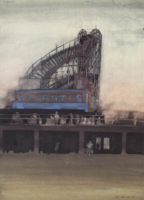 ILLUSTRATION ART: DAVID LEVINE: MUCH IS TAKEN, MUCH ABIDES