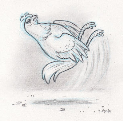 Hula Ula Art: Flippin' Chicken