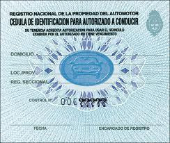 TRANSFERENCIA DE AUTOMOTOR: CEDULA VERDE