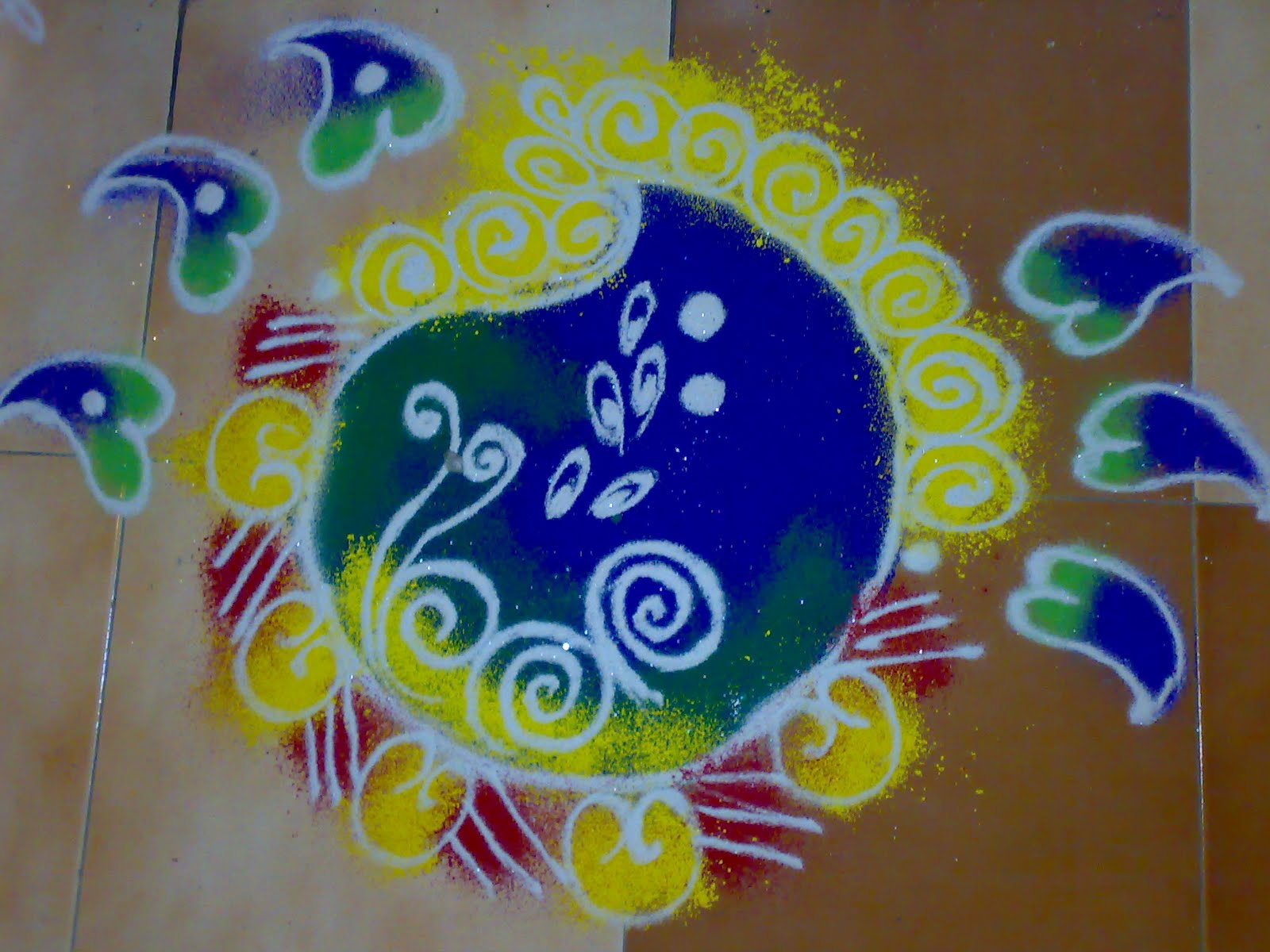 Awur Awuran: Rangoli Art Designs Floral Patterns Backgrounds