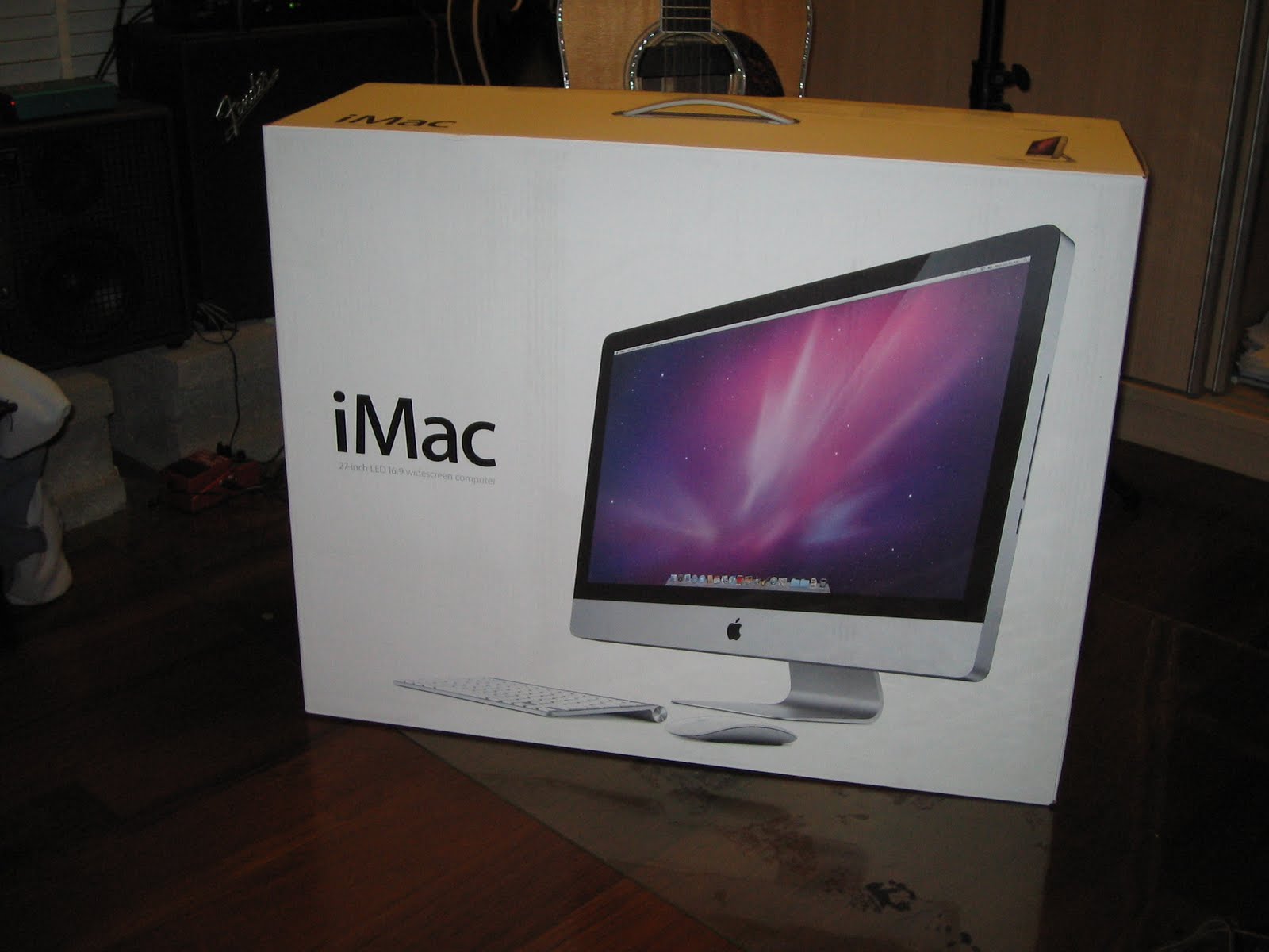 指板上的旅程: imac 27吋 開箱文