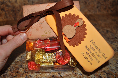 Wranglers and Ribbons: Thanksgiving Treat Bags