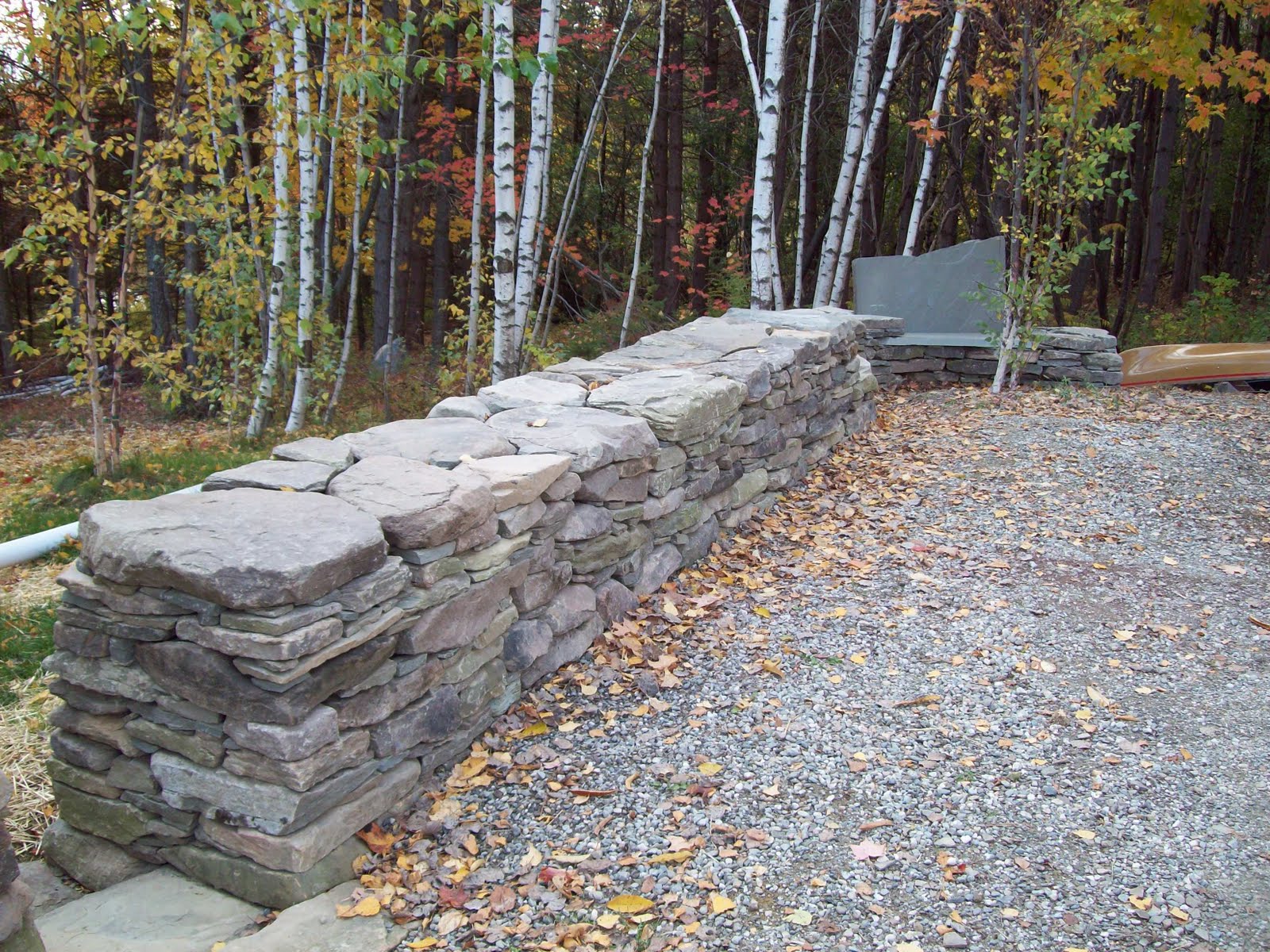 Vaughan Landscaping: Bluestone Bench Skiff Residence