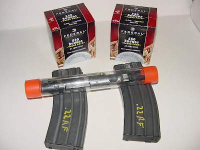 Wonderwolf's Bench: M261 Military rimfire conversion for the M16