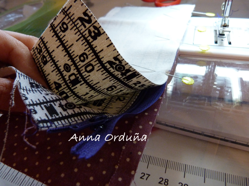 Patchwork en Casa - Patchwork with Love: Tutorial: Estuche con cremallera