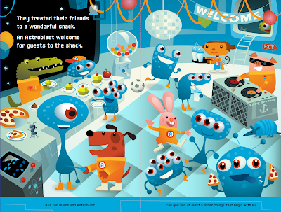 whoop dee do: Astroblast activity fun