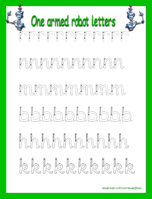 Debbie's Resource Cupboard: Handwriting