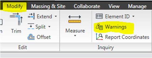 BIM Stuff: Revit's Warning System