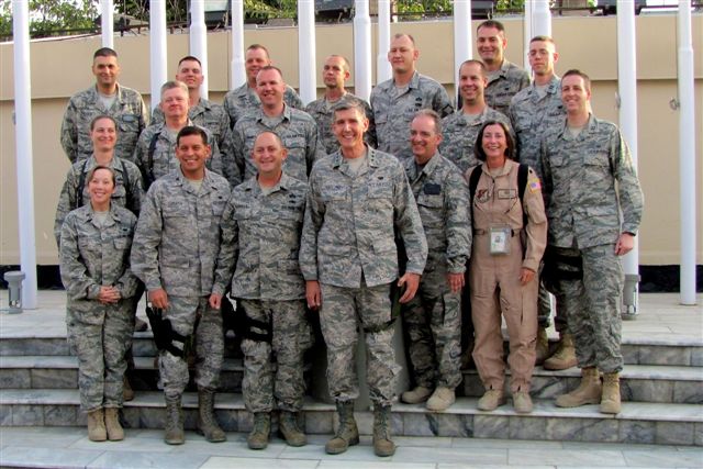 USAF JAG in Kabul: TJAG & Air Force legal staff in Kabul