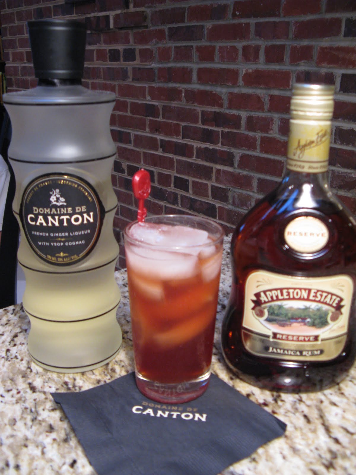 Domaine de Canton Cocktails