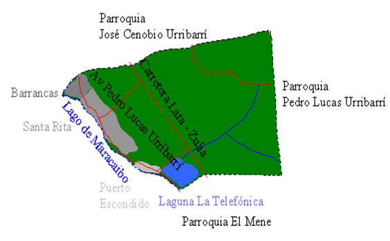 Desempolvando Historias: MAPAS DEL MUNICIPIO SANTA RITA ESTADO ZULIA