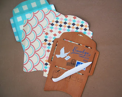 Mix n' Match Printed Envelope Project on Parasol Blog - The Sweet Tidings