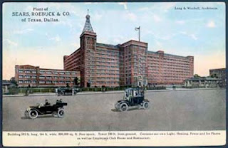DFW Sears Roebuck History: Sears Building on Lamar - Dallas, TX