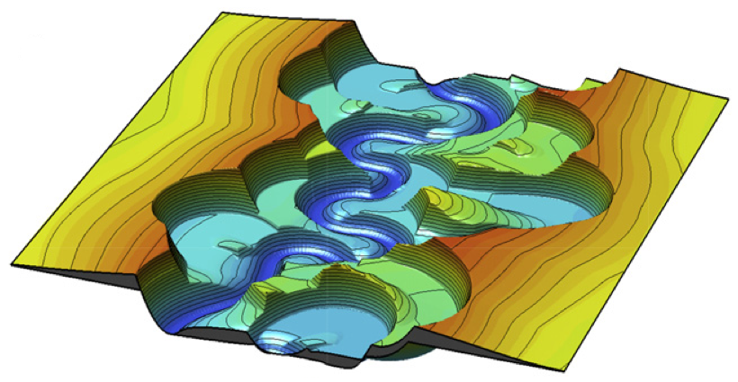 Hindered Settling: The complexity of sinuous channel deposits in three ...