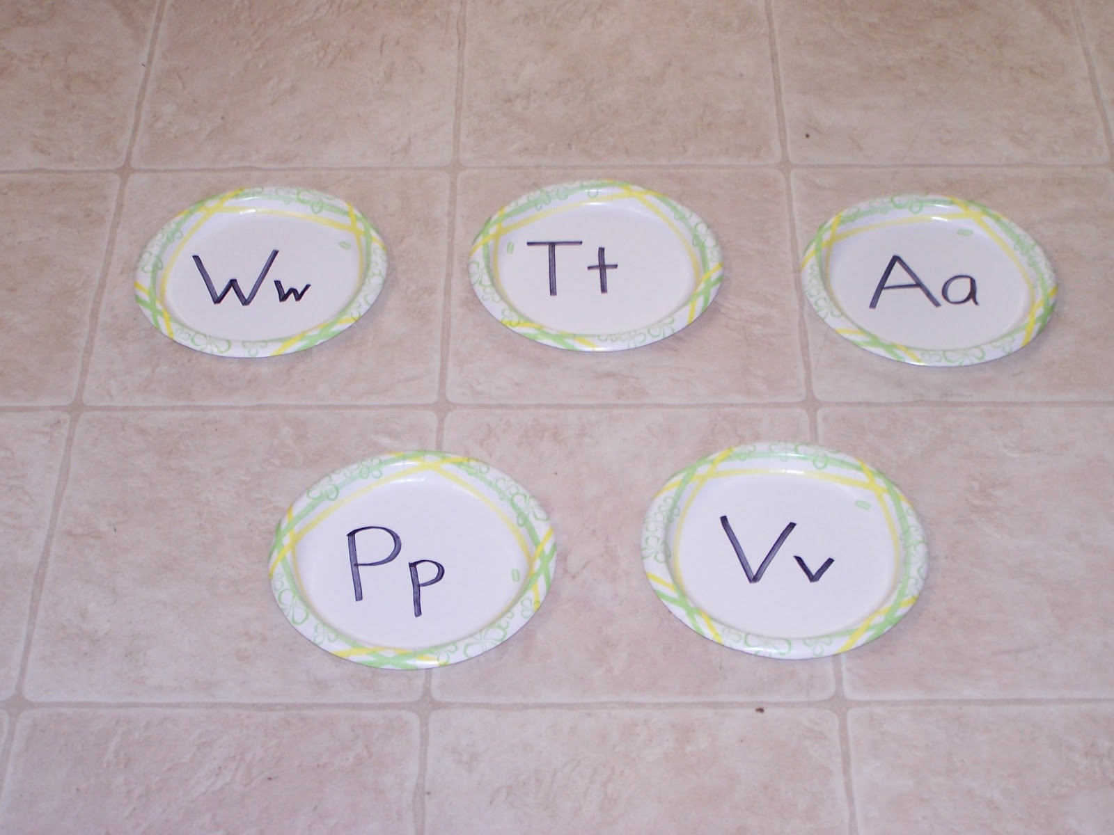 Learning and Teaching With Preschoolers: Letter Game Pumpkin Bean Bag