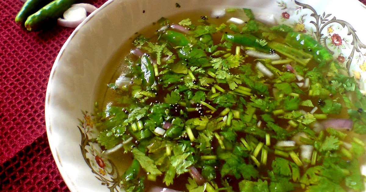 2 Min Rasam (Pachai Rasam) | 4th Sense Cooking