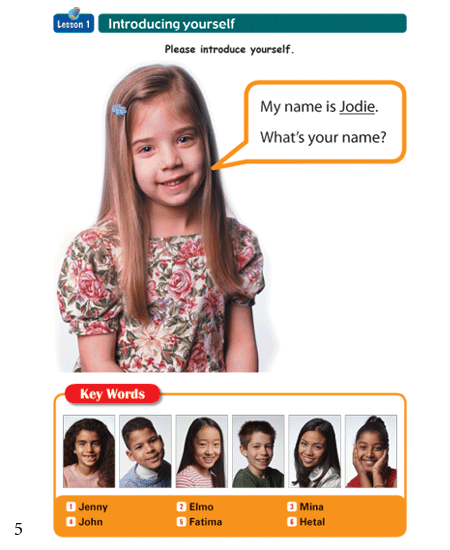 Junior English: Lesson 1: Introducing Yourself