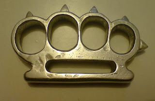 WeaponCollector's Knuckle Duster and Weapon Blog: Home Made Spiked ...