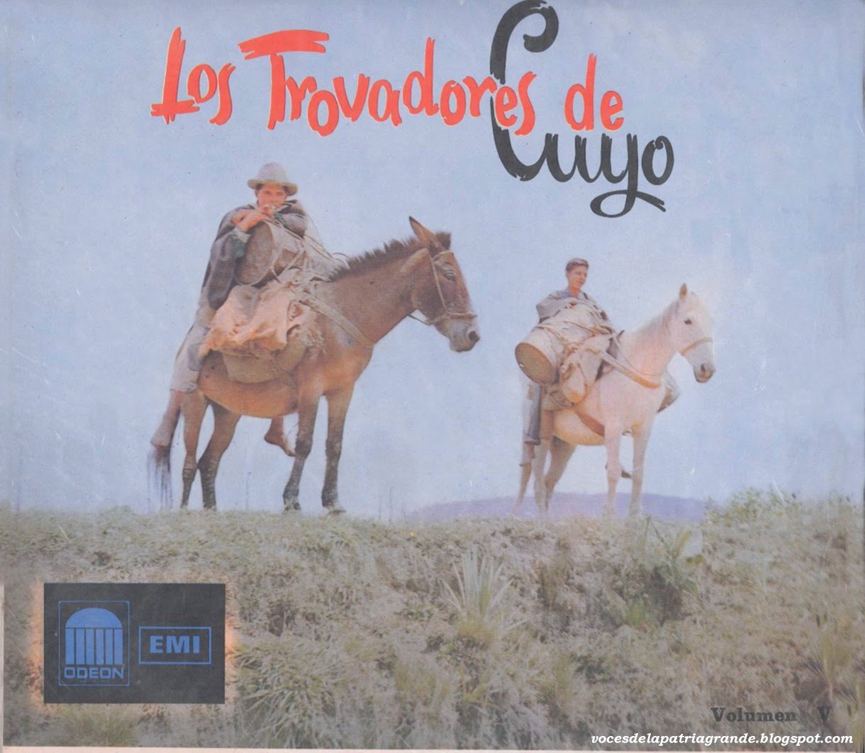 Voces de la Patria Grande: Los Trovadores de Cuyo - VOLUMEN 5 (Colombia)