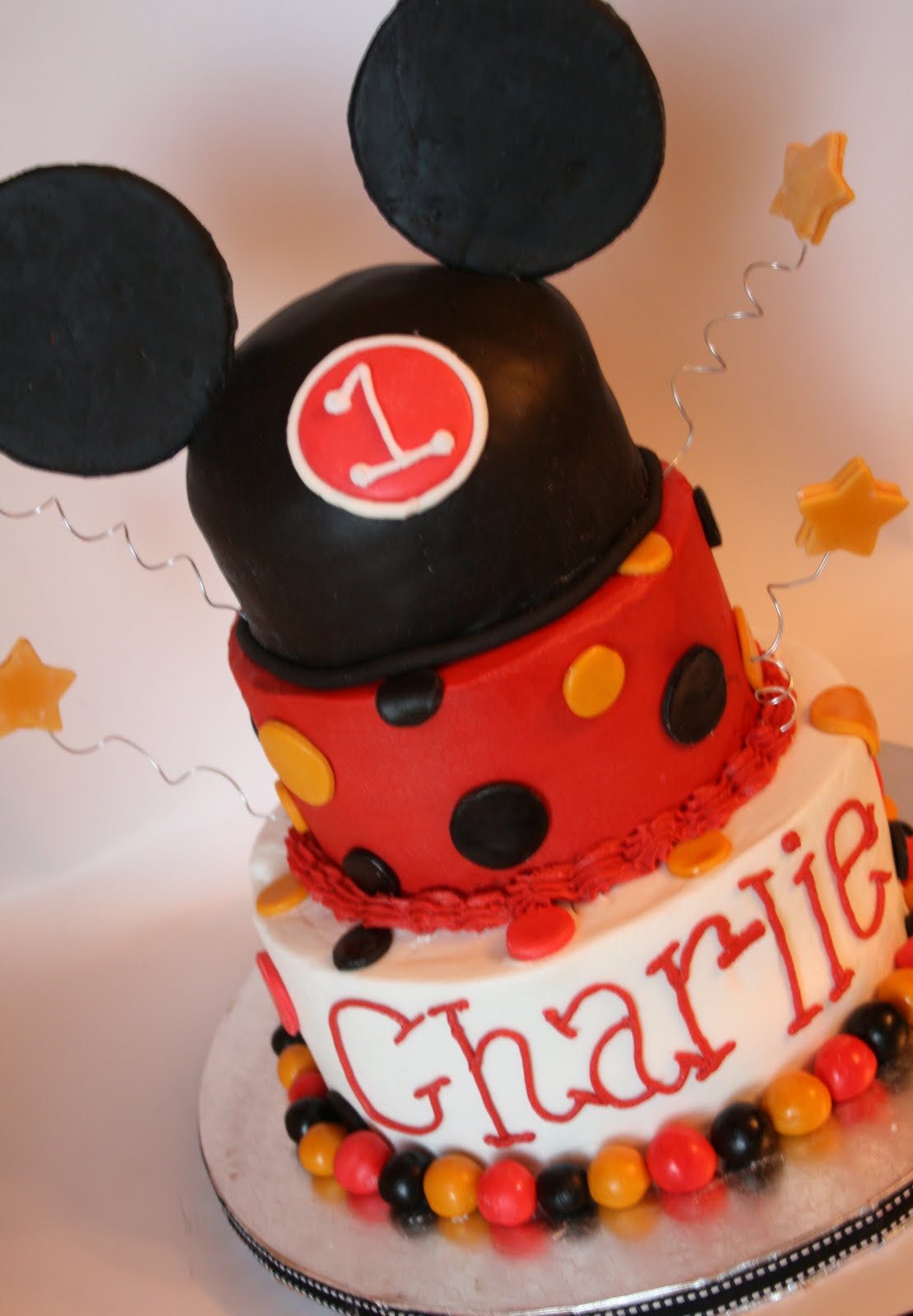 And Everything Sweet: Charlie's first birthday cake...